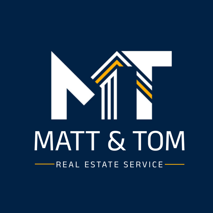 Real-estate-company-service-agents-logo-desig Template | PosterMyWall