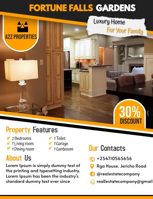 REAL ESTATE COMPANY VIDEO AD POST TEMPLATE (1 | PosterMyWall