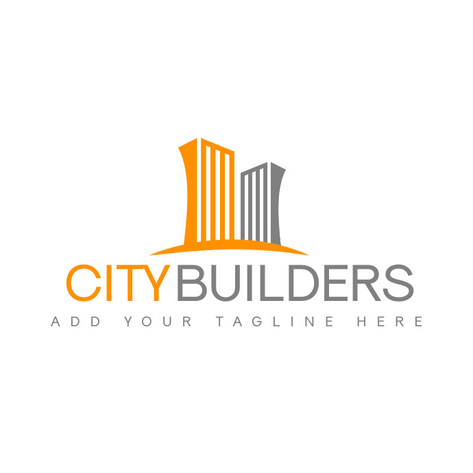 real estate construction services icon logo t Template | PosterMyWall