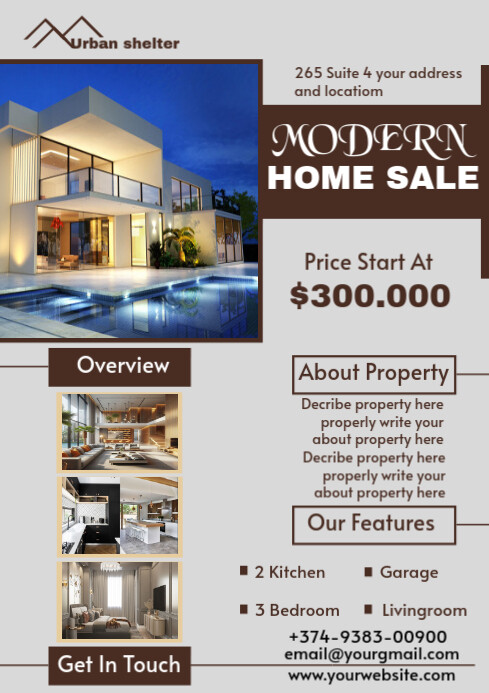 Copy of real estate | PosterMyWall