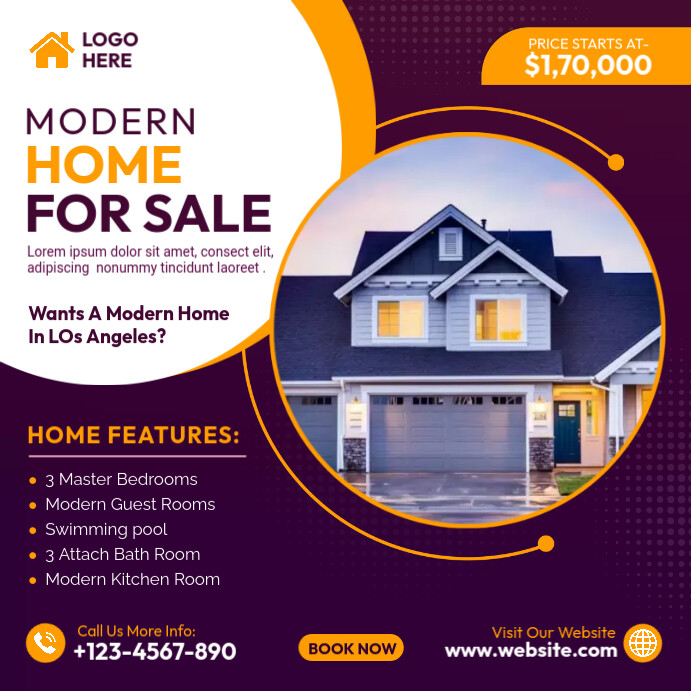 Real Estate Template | PosterMyWall