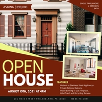 Real Estate Open House Instagram Post Template | PosterMyWall