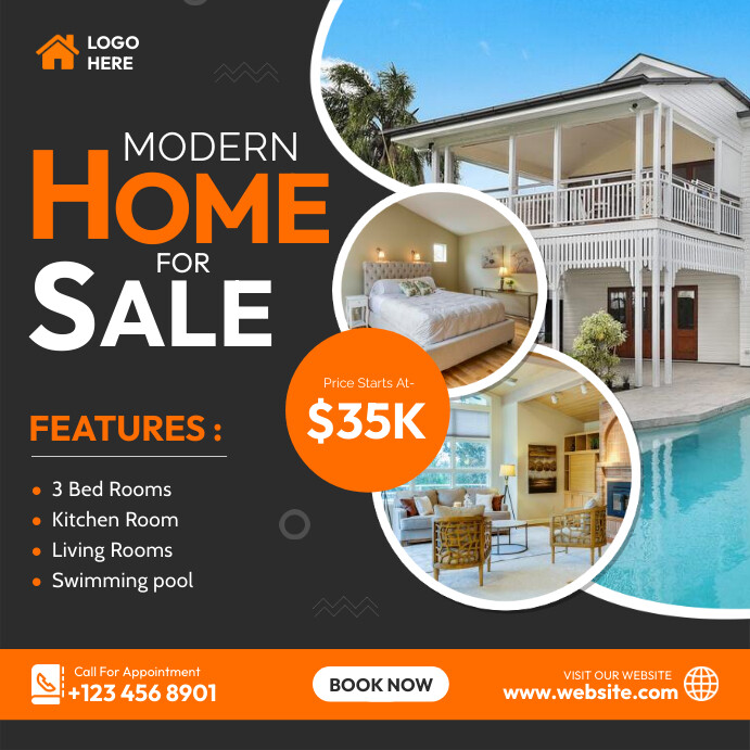 Real Estate Template | PosterMyWall