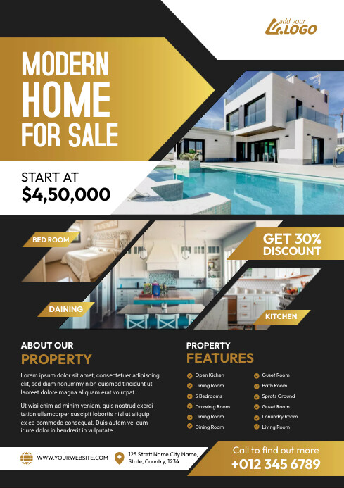 Real Estate Template | PosterMyWall