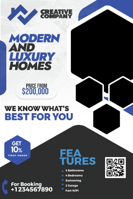 real estate Template | PosterMyWall