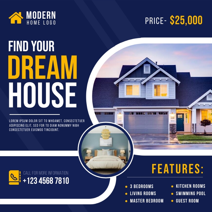 Real Estate Template | PosterMyWall