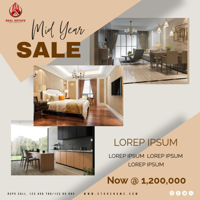 Real Estate Template | PosterMyWall