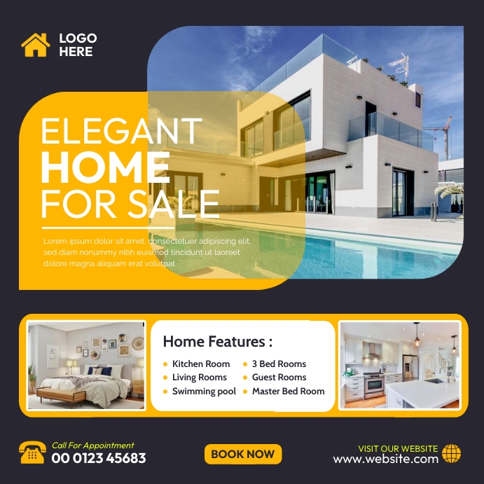 Real Estate Template | PosterMyWall