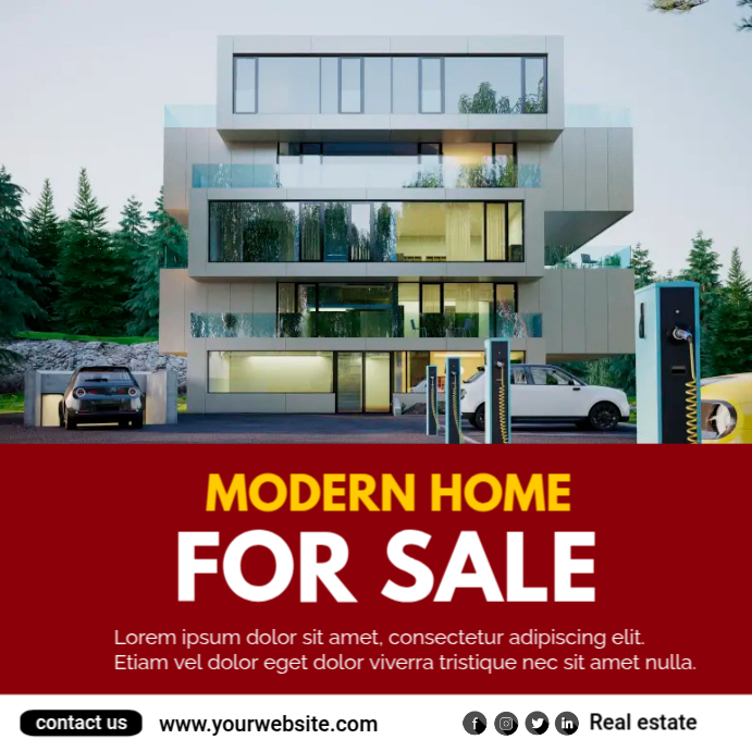 Real Estate Template | PosterMyWall