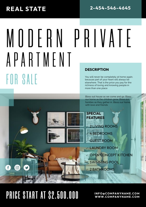 Copy of Real Estate | PosterMyWall