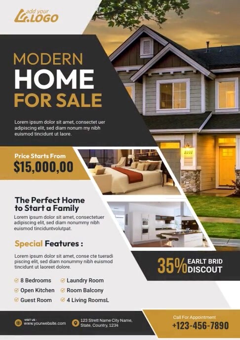 Real Estate Template | PosterMyWall