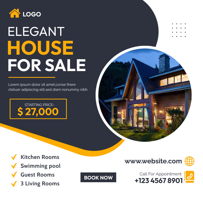 Real Estate Template | PosterMyWall