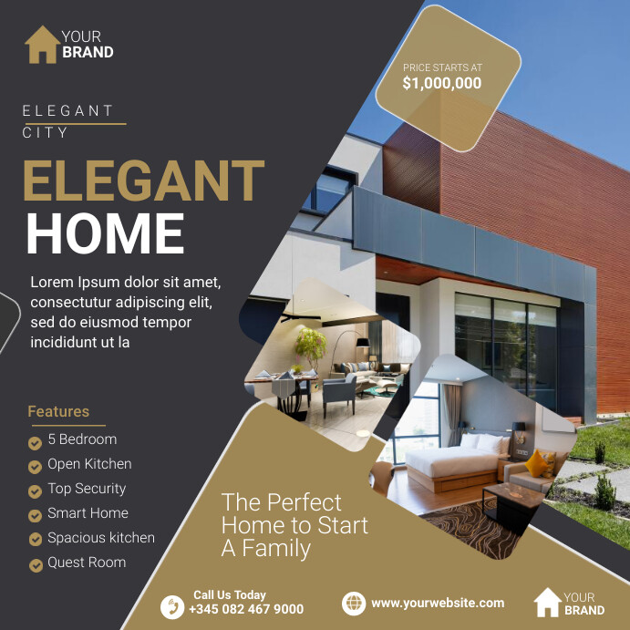 Real Estate Template | PosterMyWall