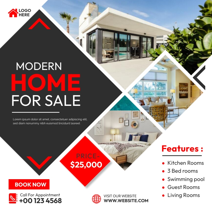 Real Estate Template | PosterMyWall