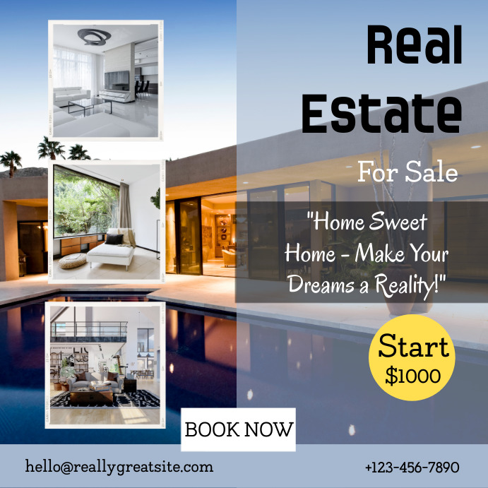 Real estate Template | PosterMyWall