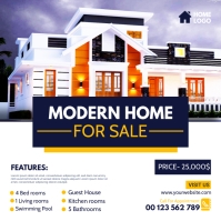 Modern Open House Real Estate Advert Template | PosterMyWall