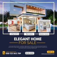 Modern Open House Real Estate Advert Template | PosterMyWall