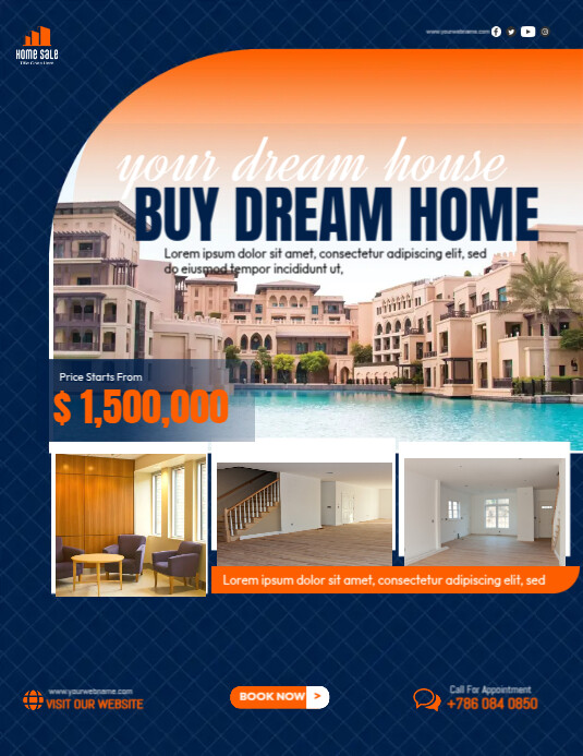 Real Estate Dream Home Template | PosterMyWall