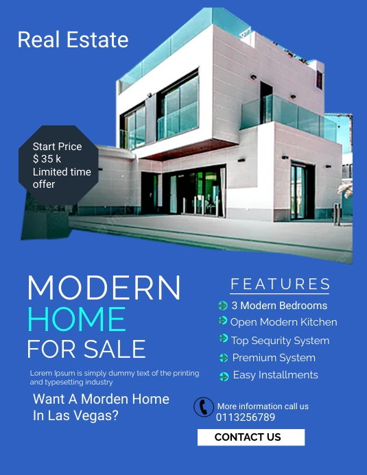 Copy of REAL ESTATE FLAYER | PosterMyWall