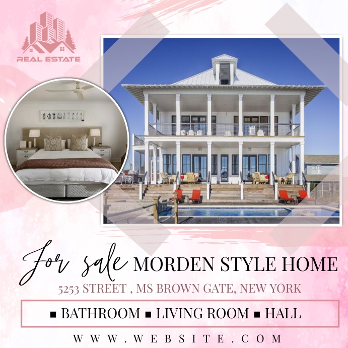 Real estate flyer Template | PosterMyWall
