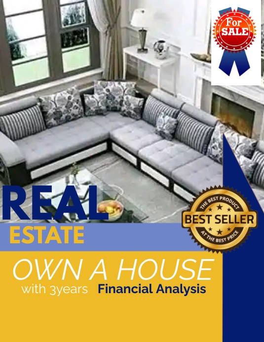 REAL ESTATE FLYER Template | PosterMyWall