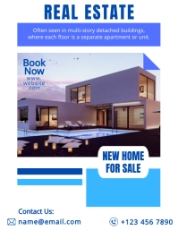 Real Estate Business Card Template | PosterMyWall