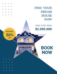 Real Estate Business Card Template | PosterMyWall