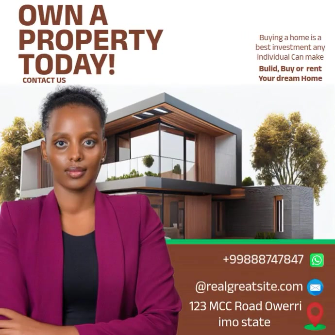 Real Estate Flyer Real Estate Poster Template | PosterMyWall