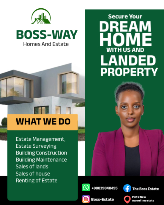 Real Estate Flyer Real Estate Poster Template | PosterMyWall