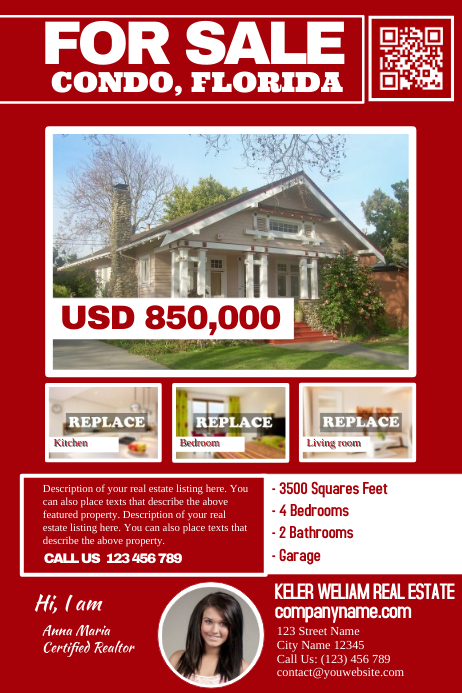Franchise Real Estate Flyers - Granet | PosterMyWall