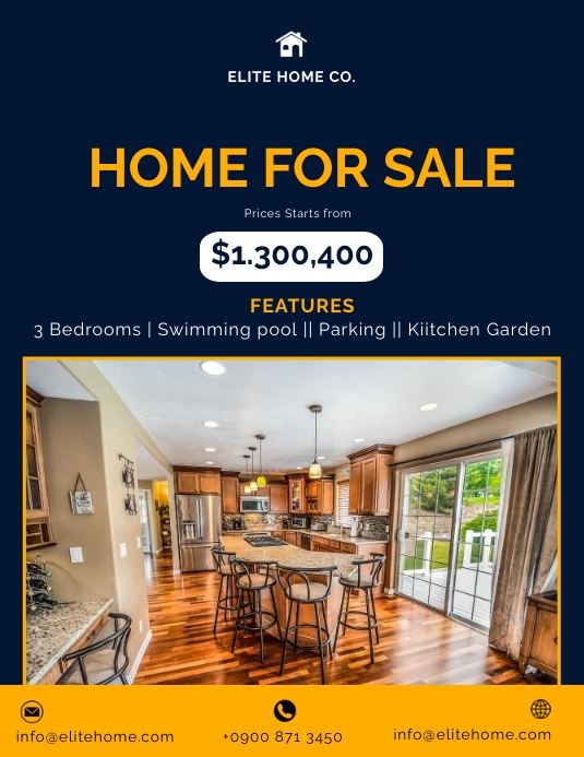 Real estate flyers Template | PosterMyWall