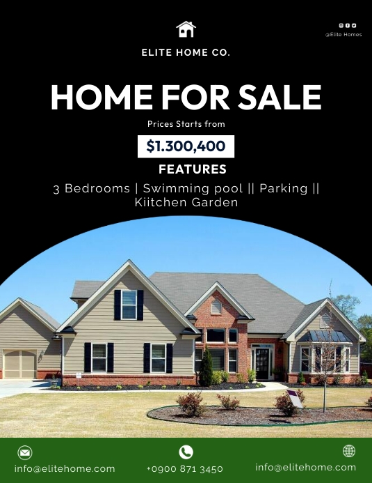 Real estate flyers Template | PosterMyWall