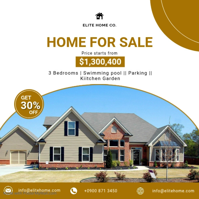 Real estate flyers Template | PosterMyWall