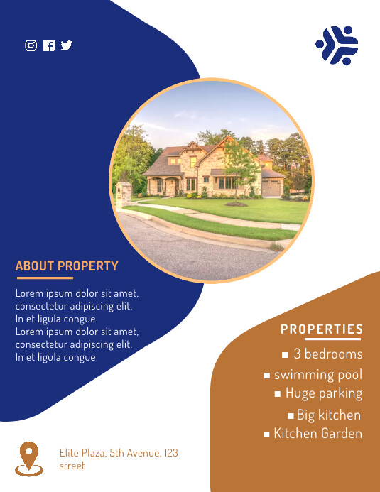 Real estate flyers Template | PosterMyWall