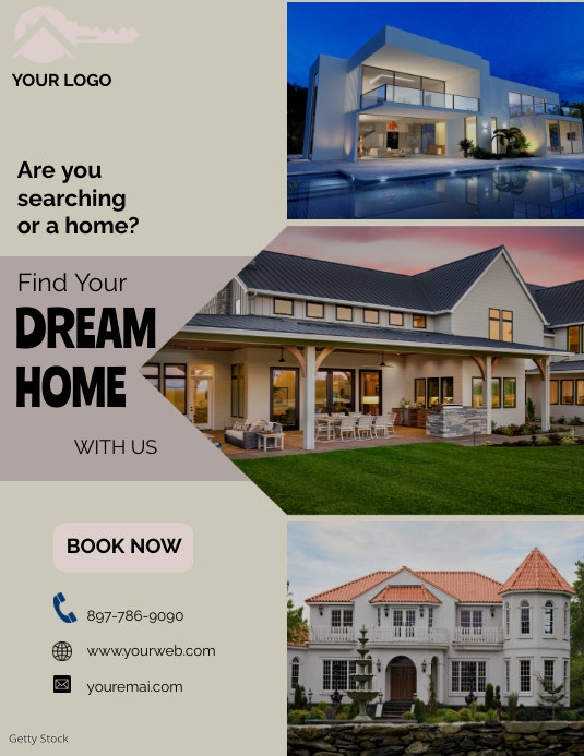 Real estate flyers Template | PosterMyWall
