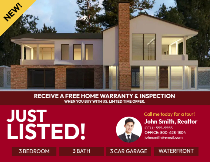 Real Estate Home Ads Template | PosterMyWall