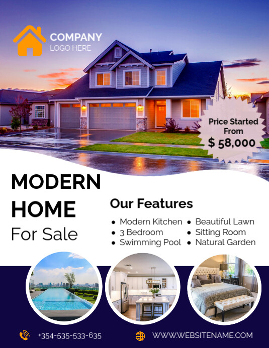 Real estate home sales template | PosterMyWall