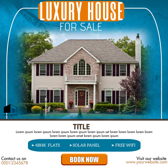 real estate investment flyer Template | PosterMyWall