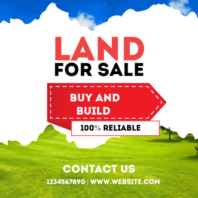 Real estate land sale flyer Template | PosterMyWall