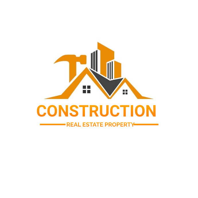 Copy of Real estate logo, construction logo | PosterMyWall