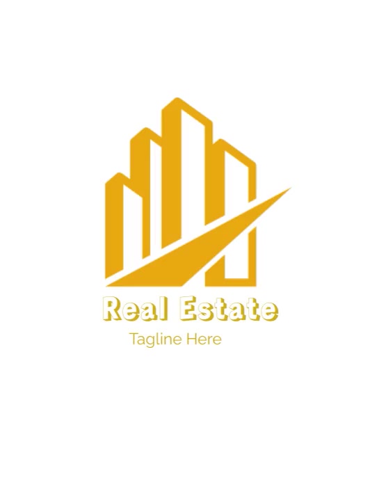 Real Estate logo /flayer animated template | PosterMyWall
