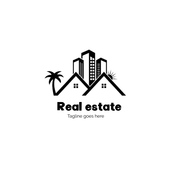 real estate logo free template,logo design | PosterMyWall