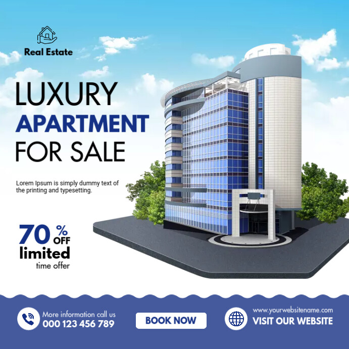 Real Estate Post Template | PosterMyWall