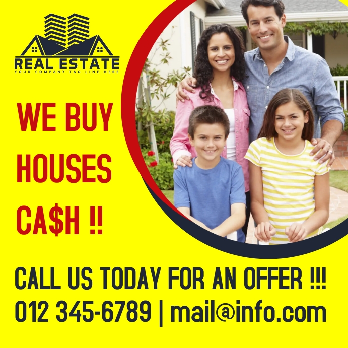 Real Estate post Template | PosterMyWall