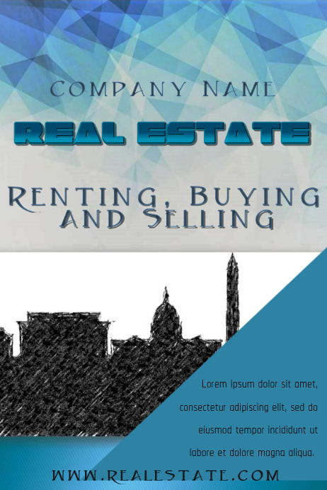 Real Estate poster Template | PosterMyWall
