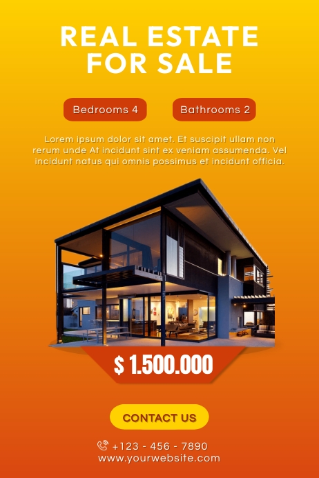 Real Estate Poster Template | PosterMyWall