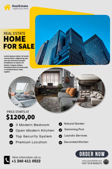 Real Estate Poster Template | PosterMyWall