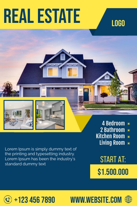 Real Estate Poster Template | PosterMyWall