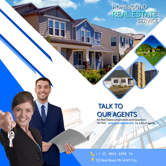 real estate poster Templat | PosterMyWall