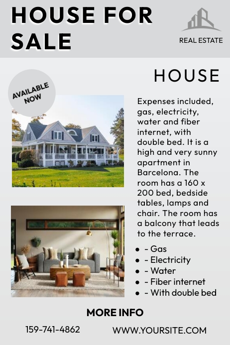 Real Estate Poster Template | PosterMyWall